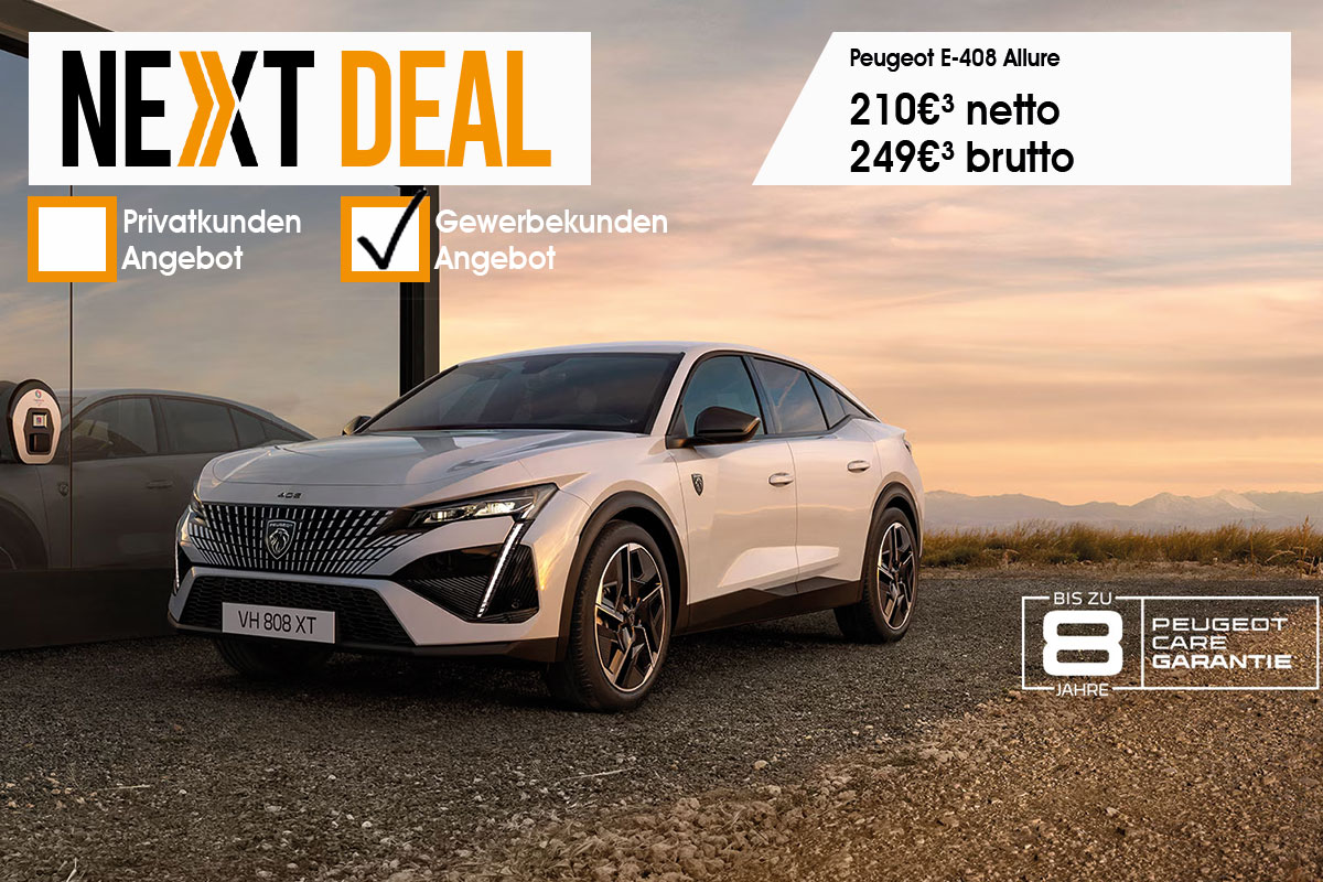 Peugeot 408 günstig leasen| MGS Motor Gruppe Sticht